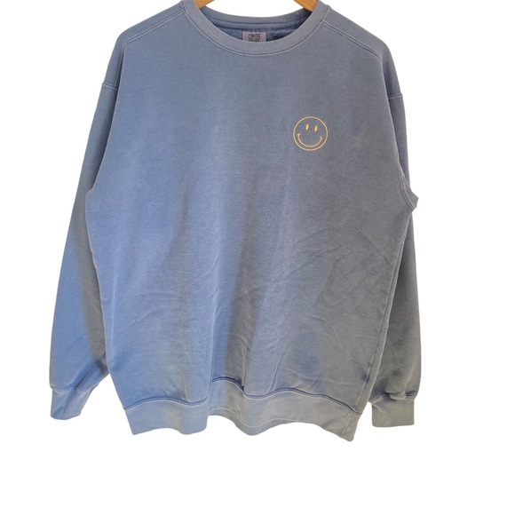 Comfort Colors | Sweaters | Comfort Colors Vintage Wash Blue ...